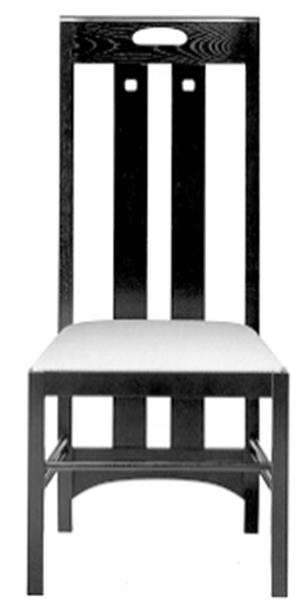 Ingram chair designed by Charles Rennie Mackintosh